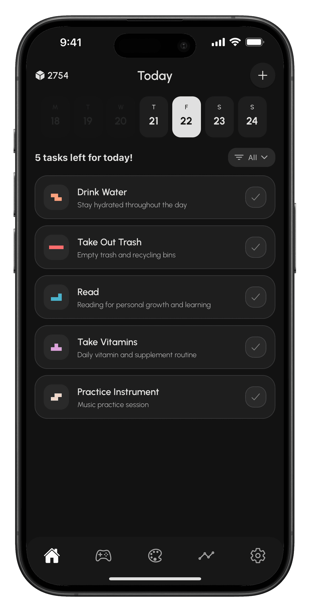 Bloxy — Build better habits, one block at a time